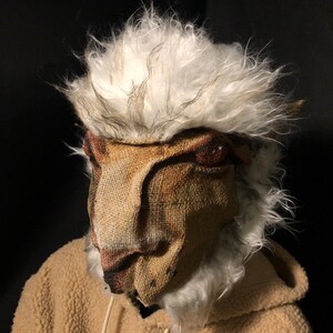 Sheep Mask Creepy Animal Mask Custom Costume Mask Party Animal Mask ...