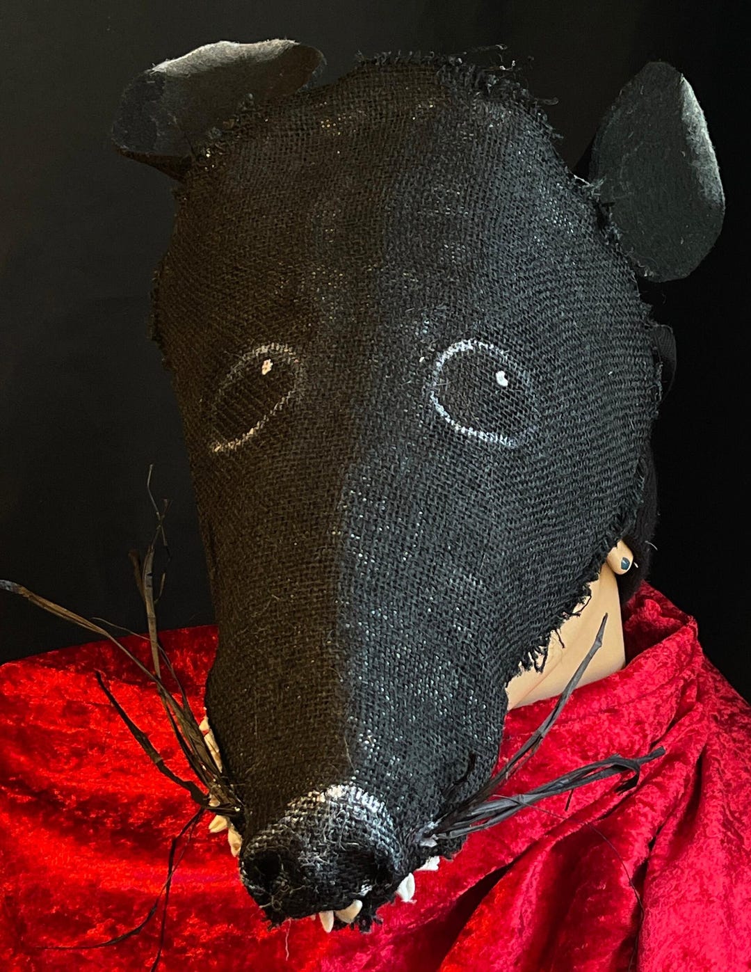 Opossum Possum Mask - Halloween, Masquerade, Costume Props for Photo ...