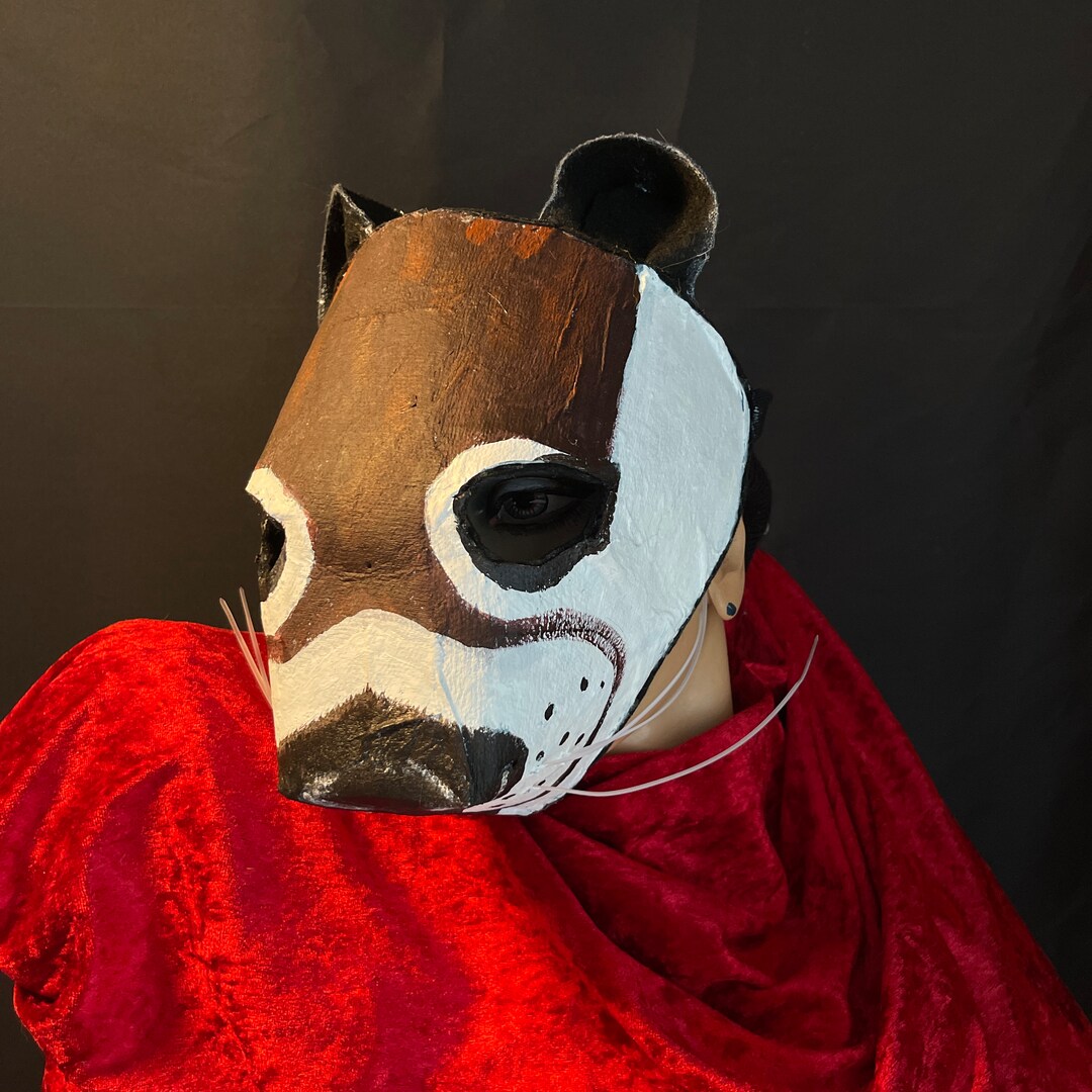 Otter Mask - Sea Otter Mask - Animal Masquerade Mask - Adult Halloween ...