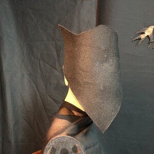 Raven Mask Base Goth Raven Creepy Crow Mask Halloween, Masquerade ...