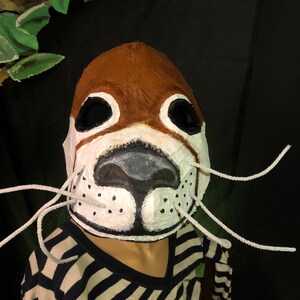 Otter Mask sea Otter Mask Animal Masquerade Mask Adult - Etsy