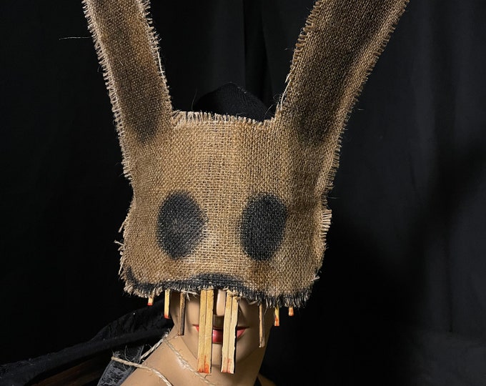 Scary Rabbit Mask, Creepy Easter Bunny Mask, Adult Halloween Costume ...