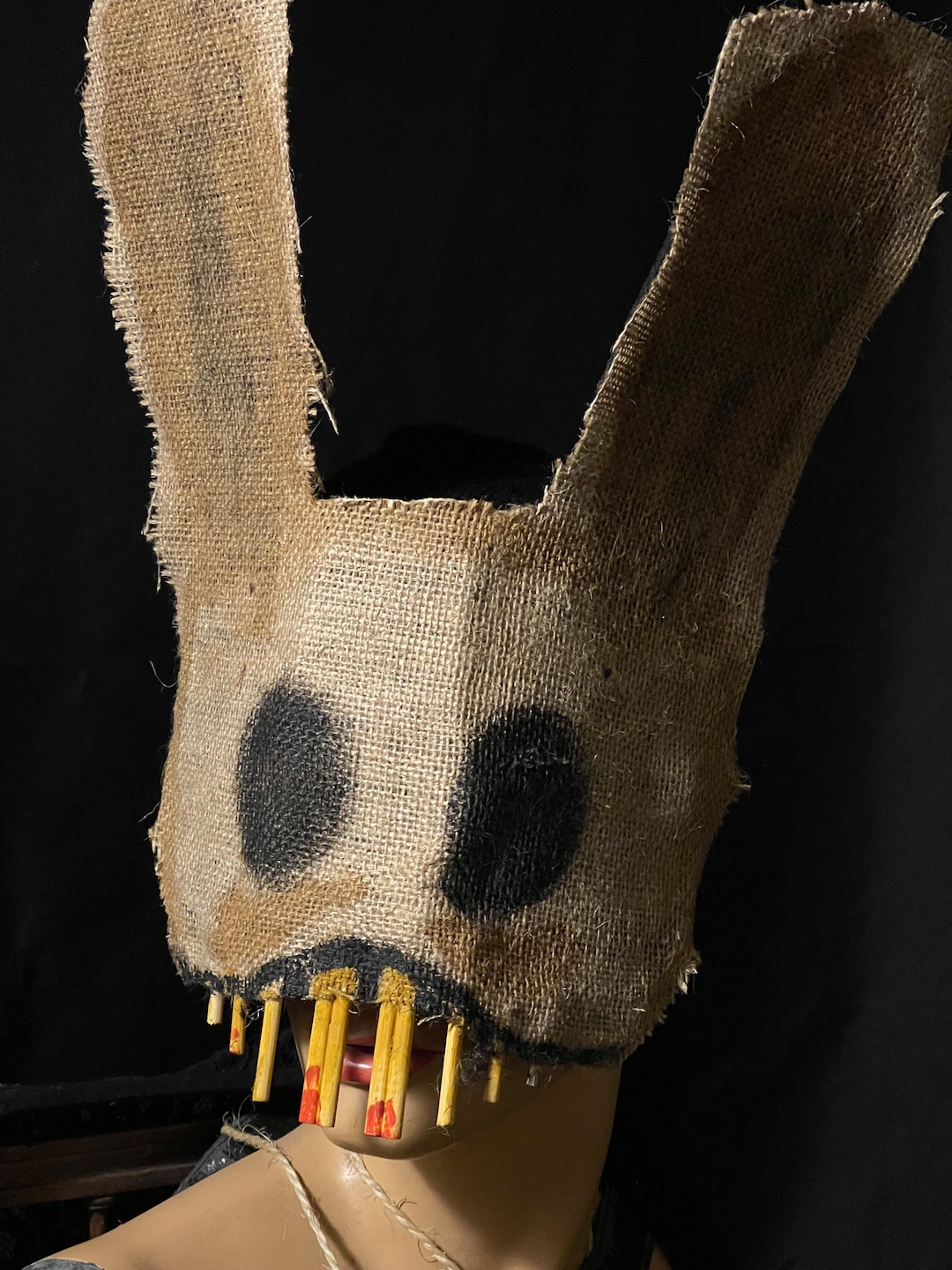 Scary Rabbit Mask, Creepy Easter Bunny Mask, Adult Halloween Costume ...