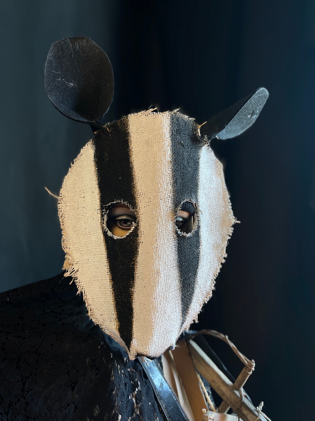 Badger Mask Animal Masquerade Mask Fantasy, Role Play, Cosplay Props ...