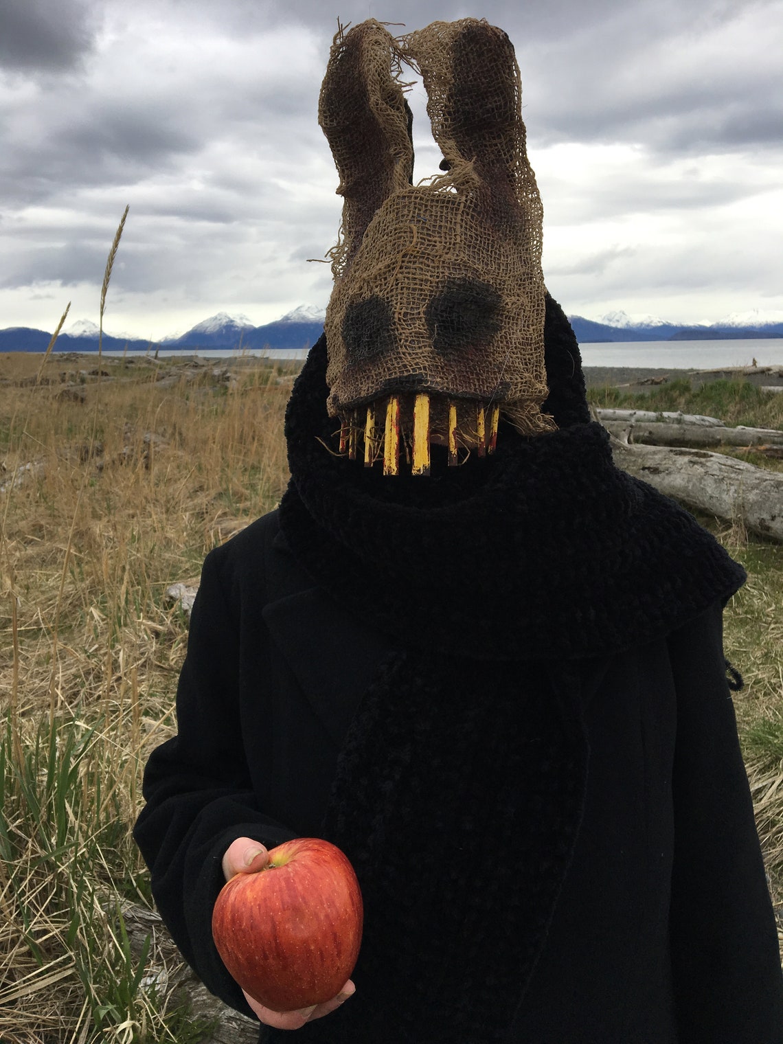 Scary Rabbit Mask Creepy Easter Bunny Mask Adult Halloween - Etsy UK