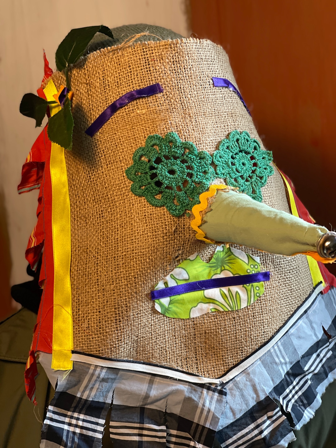 Cajun Mardi Gras Mask Masquerade Carnival Costume Chicken Chase Outfit ...