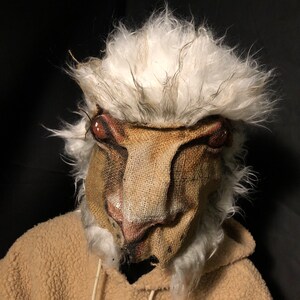 Sheep Mask Creepy Animal Mask Custom Costume Mask Party Animal Mask ...