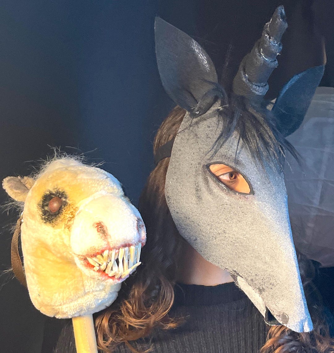 Unicorn Masks - Cosplay Larp Unicorn Costume - Masquerade Party Mask - Etsy