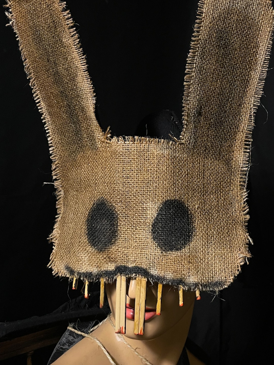 Scary Rabbit Mask, Creepy Easter Bunny Mask, Adult Halloween Costume ...