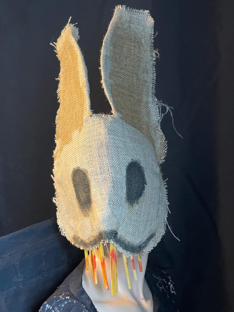 Rabbit Mask, Bunny Horror Mask, Scary Adult Halloween Costume ...