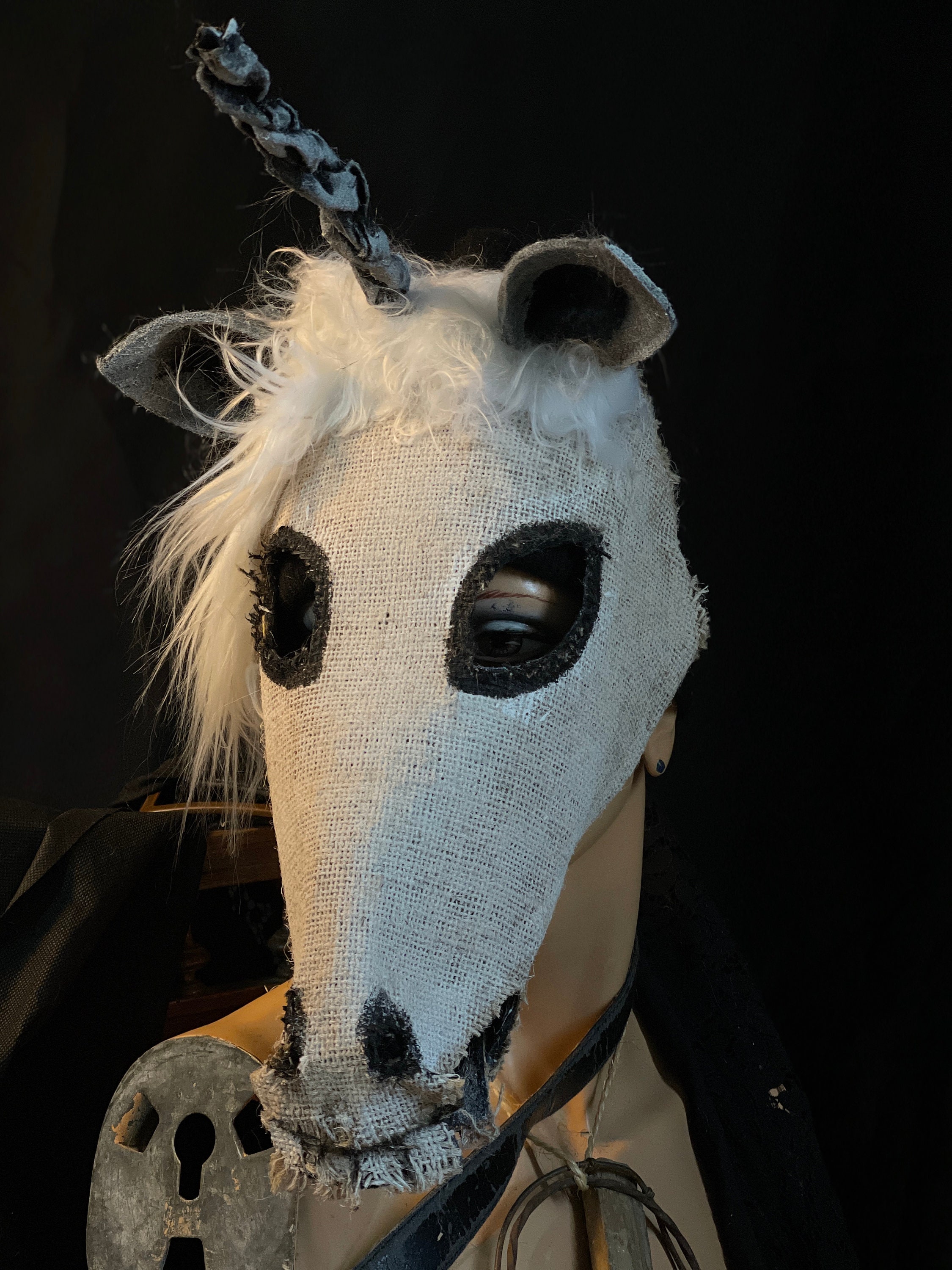 Creepy Unicorn Mask