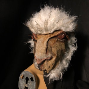 Sheep Mask Creepy Animal Mask Custom Costume Mask Party Animal Mask ...