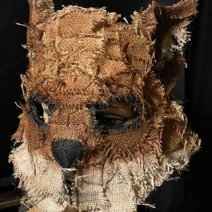 Fox Mask - Burlap Adult Halloween Costumes for Masquerades & Photo ...