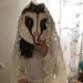 Barn Owl Masks for Halloween Costume, Creepy Adult Masquerade, Animal ...
