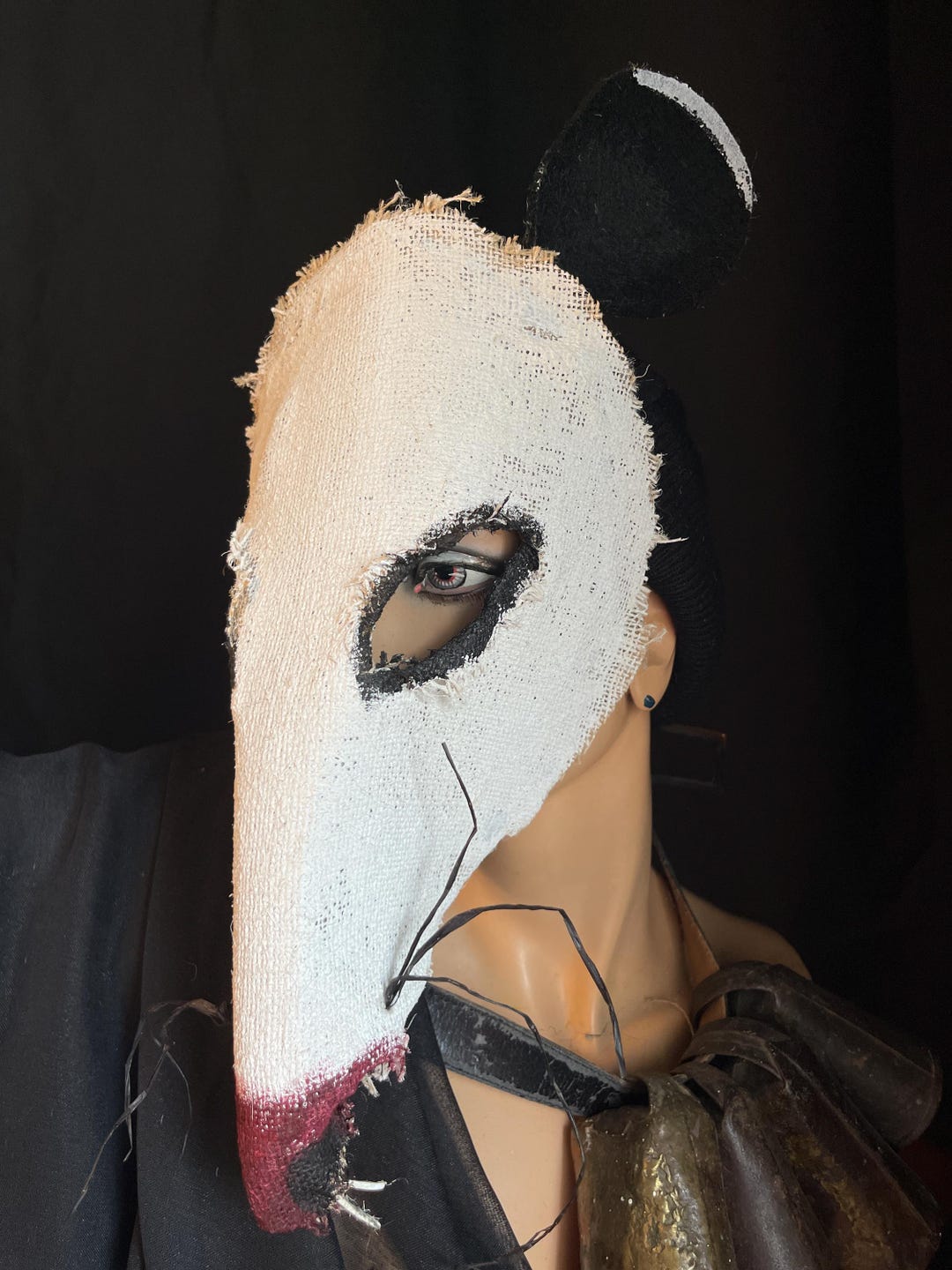 Opossum Mask: Masquerade, Halloween, Cosplay Costume Prop - Etsy