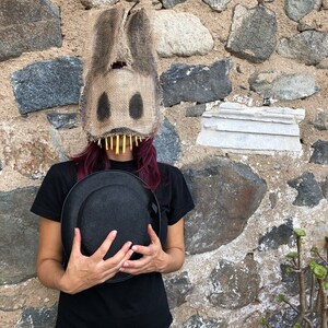 Scary Rabbit Mask Creepy Easter Bunny Mask Adult Halloween - Etsy