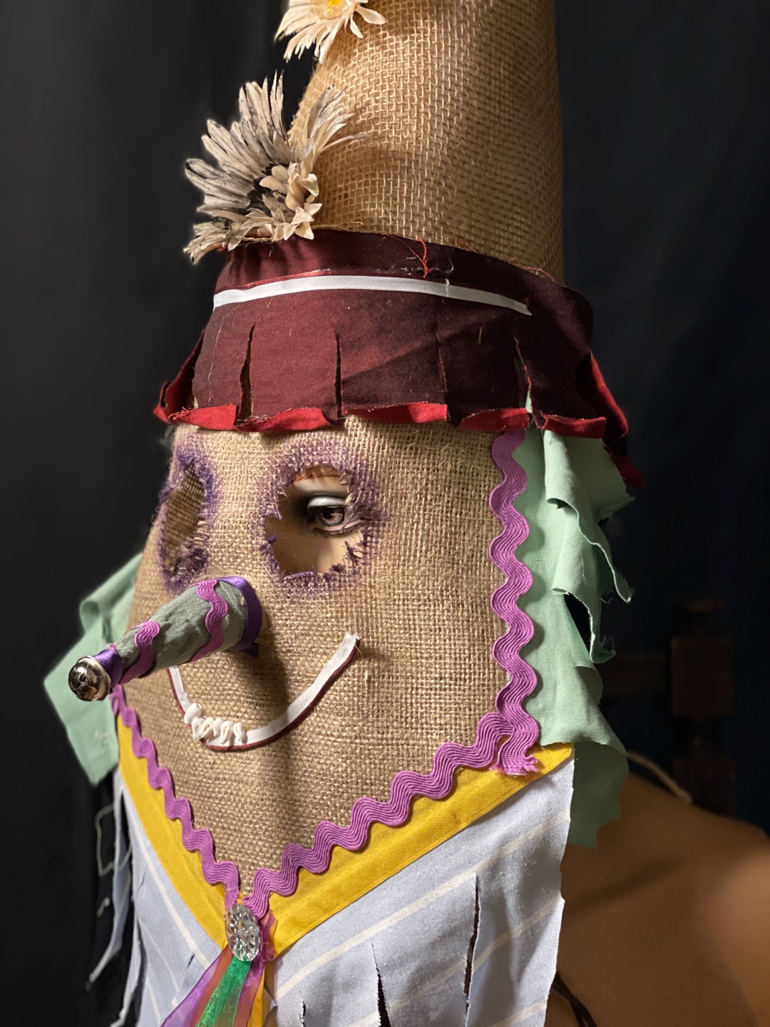 Cajun Mardi Gras Mask Masquerade Carnival Costume Chicken - Etsy