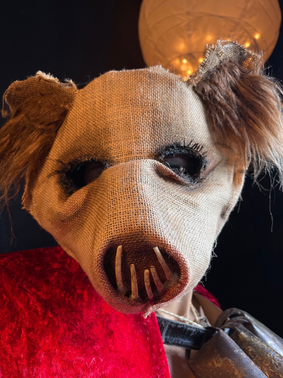 Scary Monster Mask Handmade Halloween Horror Props Demon Mask - Etsy