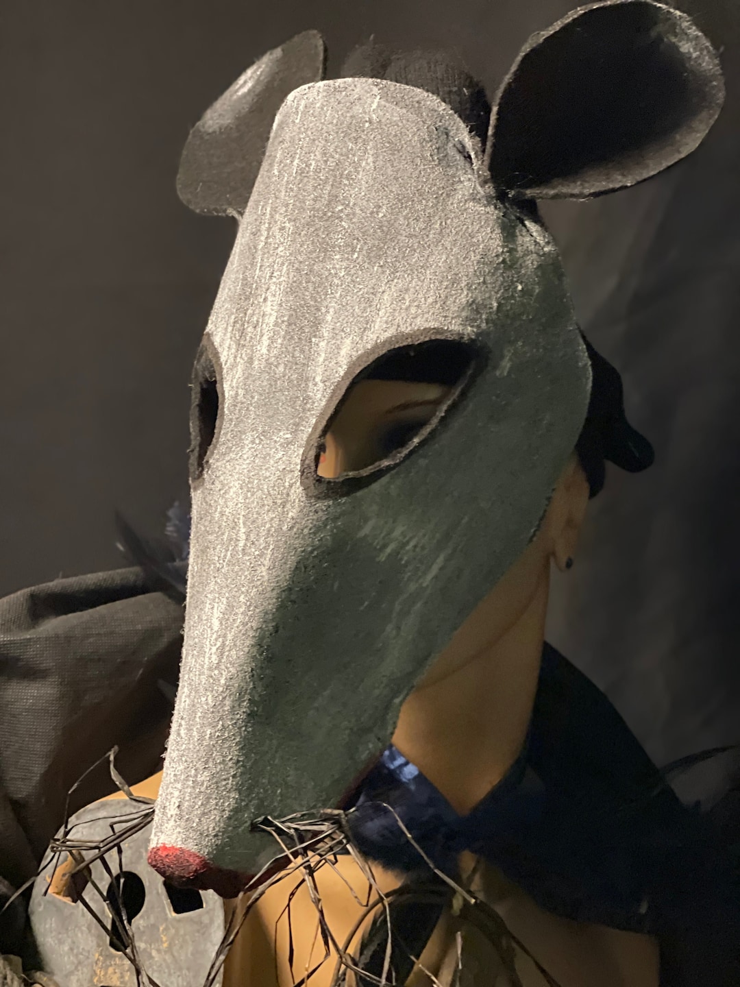 Creepy Cute Possum Mask Adult Halloween Masquerade Cosplay - Etsy
