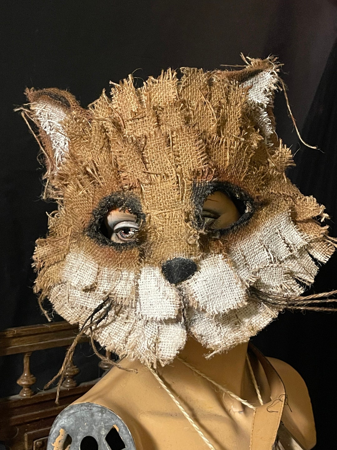 Fox Mask Halloween Costumes for Masquerades & Photo Props Kids Fox ...