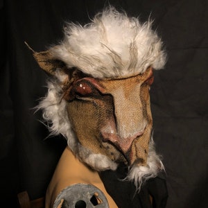Sheep Mask Creepy Animal Mask Custom Costume Mask Party Animal Mask ...
