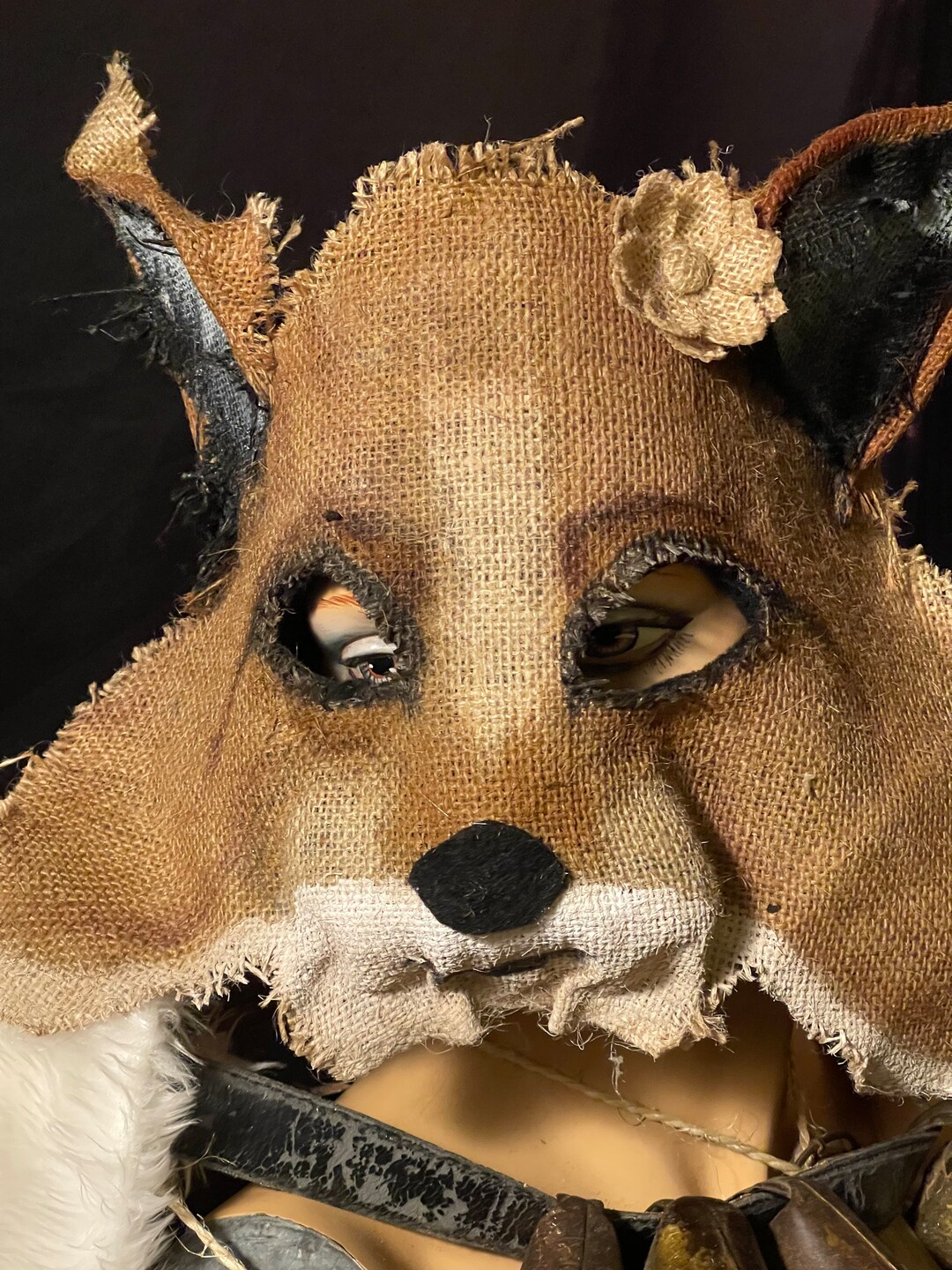 Fox Mask Adult Halloween Costumes for Masquerades & Photo Props Kids ...