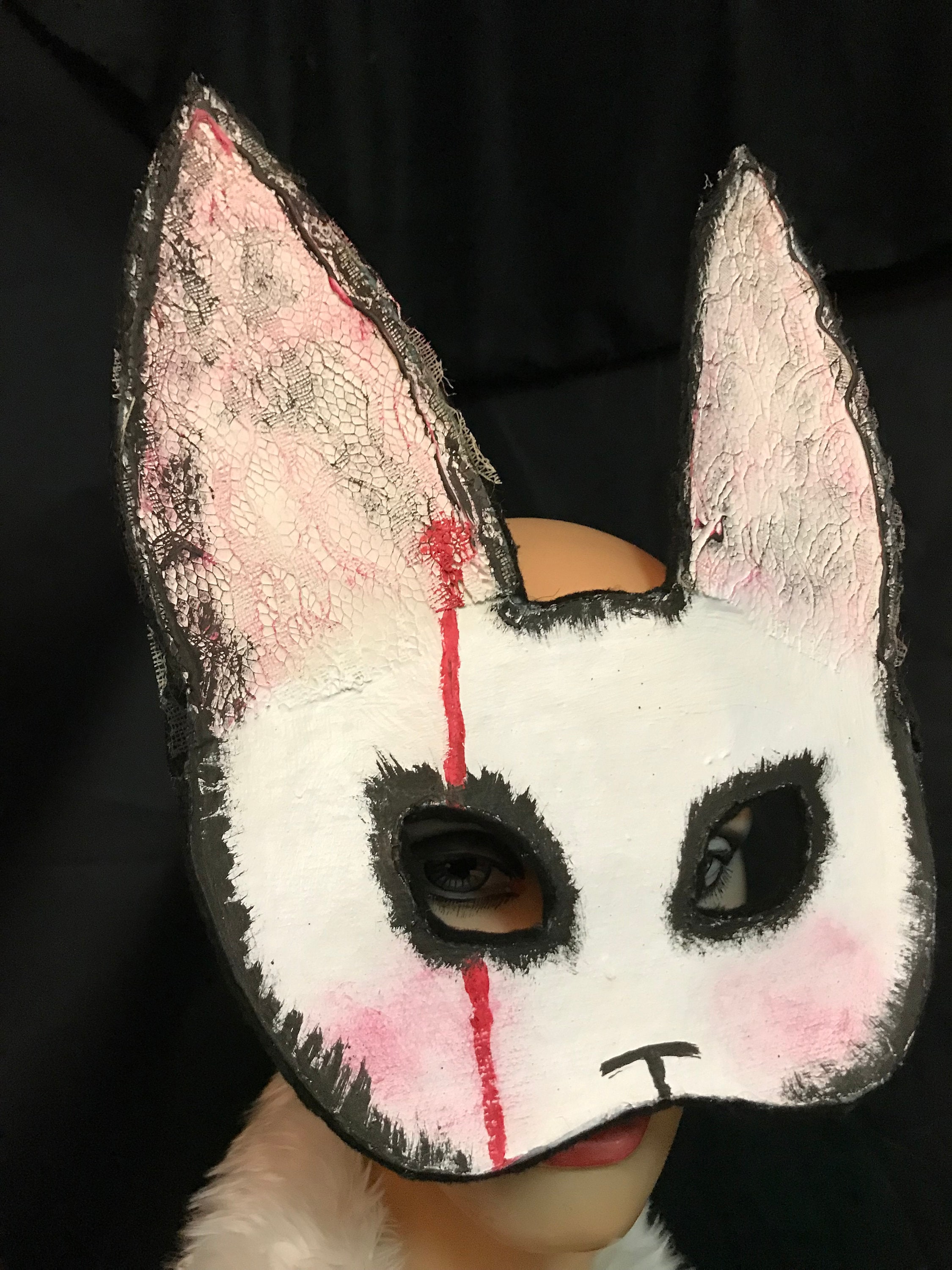 Creepy Bunny Mask
