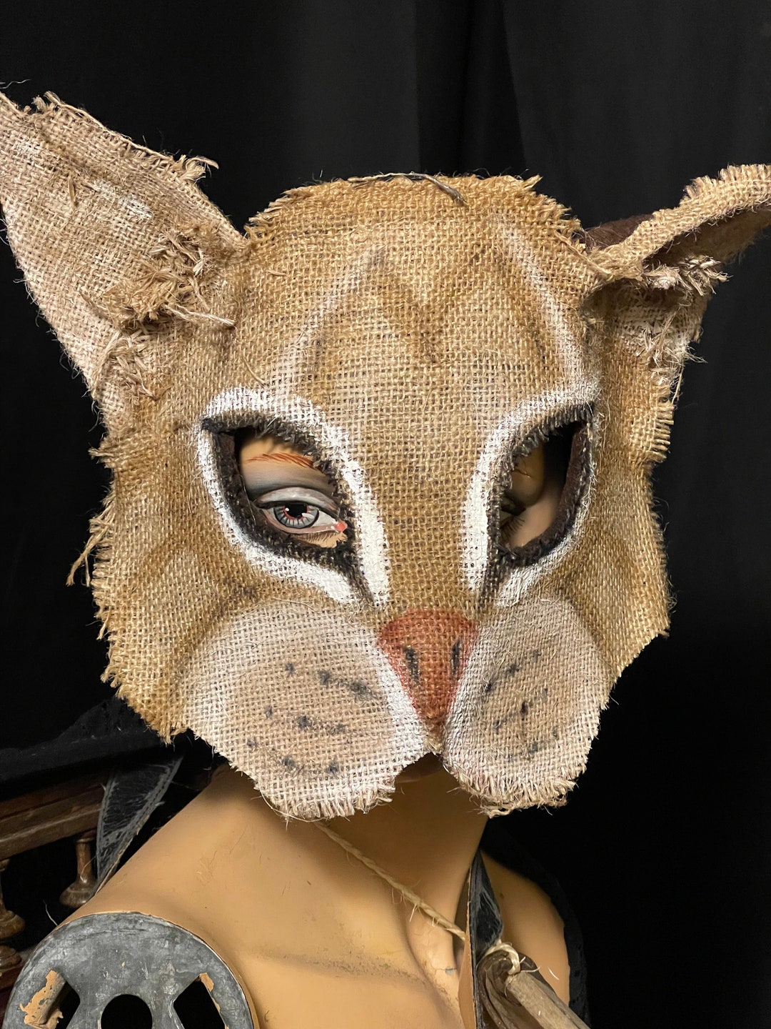 Cat Mask - Halloween Costumes for Masquerades & Photo Props - Kitty ...