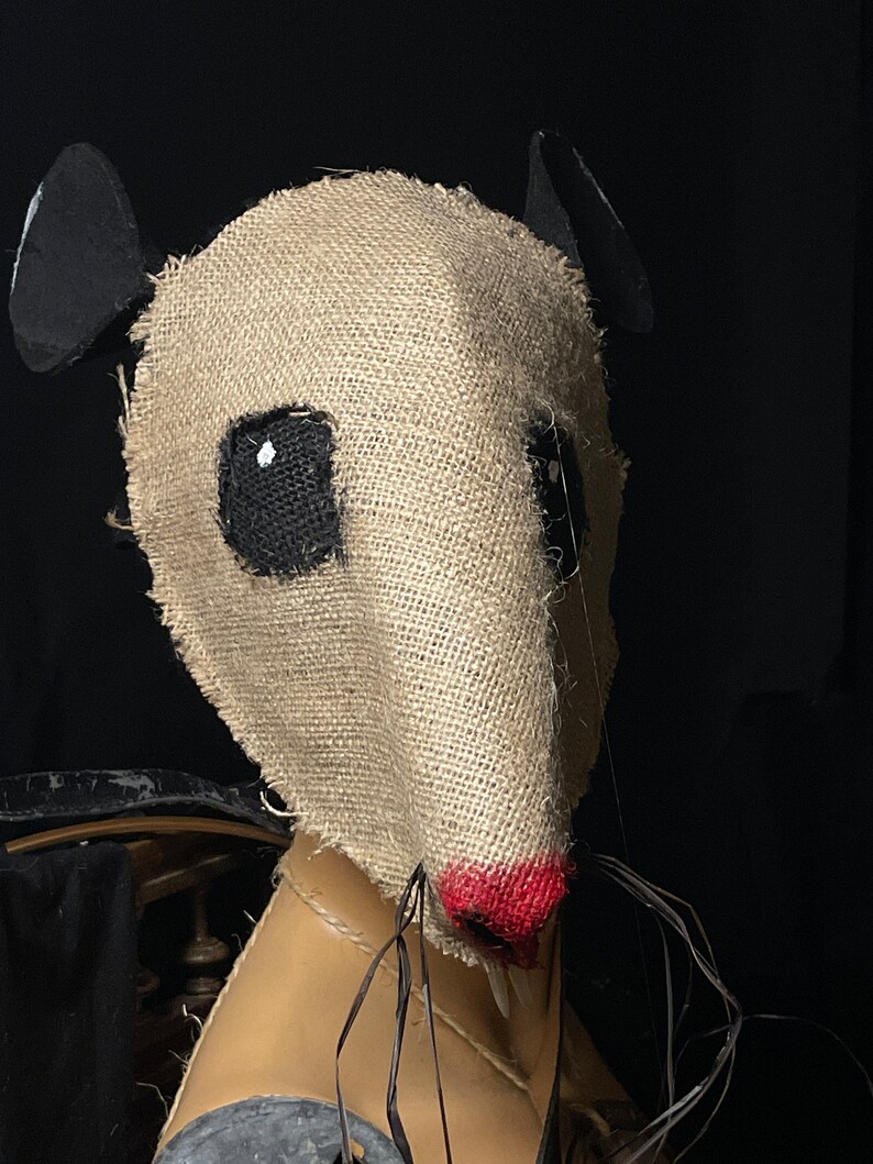 Creepy Cute Mouse Mask Adult Halloween Masquerade Rat - Etsy