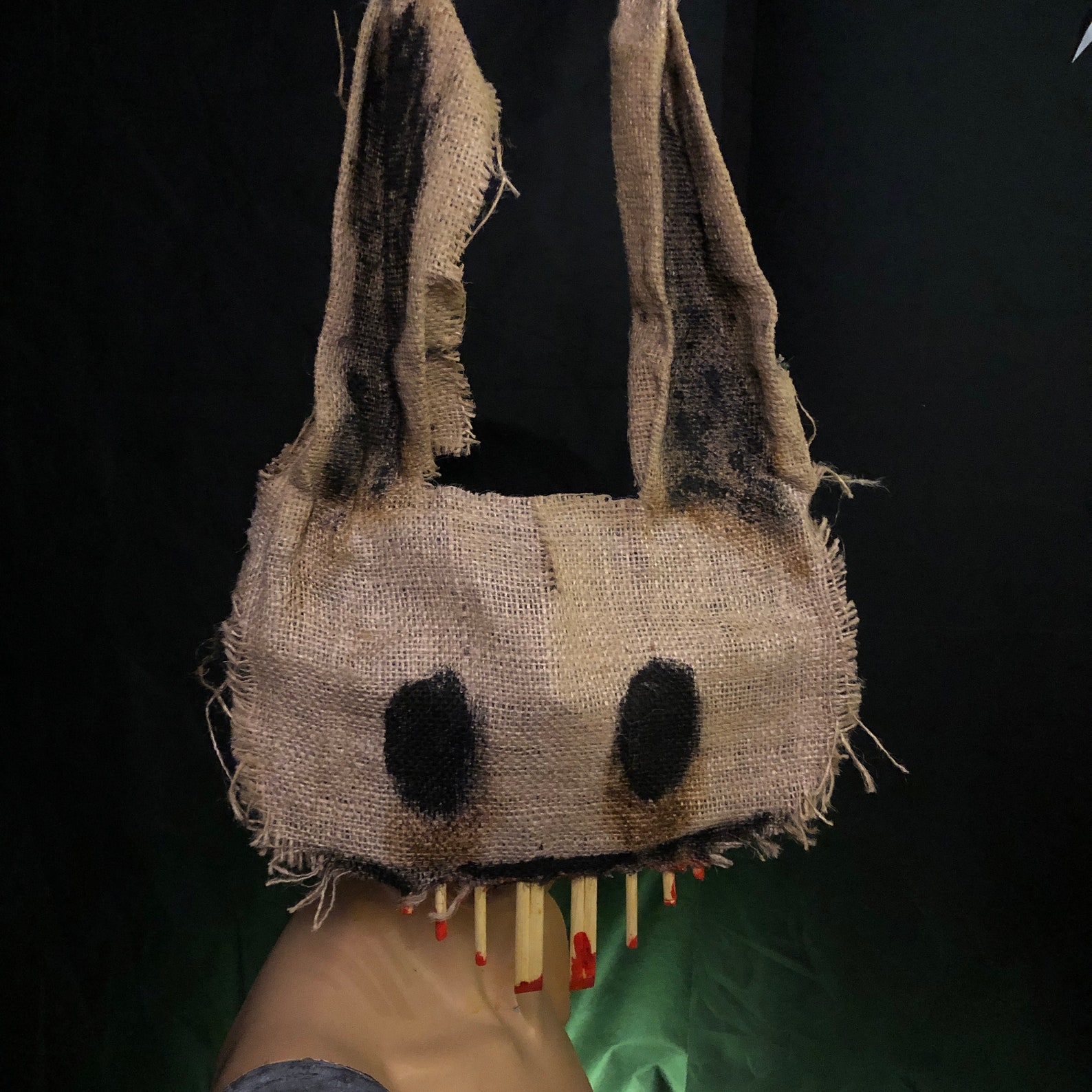 Scary Rabbit Mask Creepy Easter Bunny Mask Adult Halloween | Etsy UK