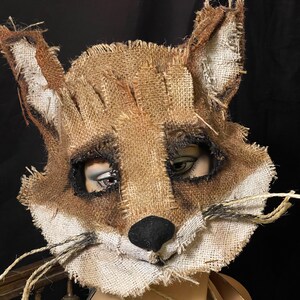 Fox Mask - Burlap Adult Halloween Costumes for Masquerades & Photo ...