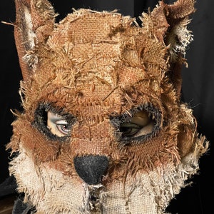 Fox Mask - Burlap Adult Halloween Costumes for Masquerades & Photo ...
