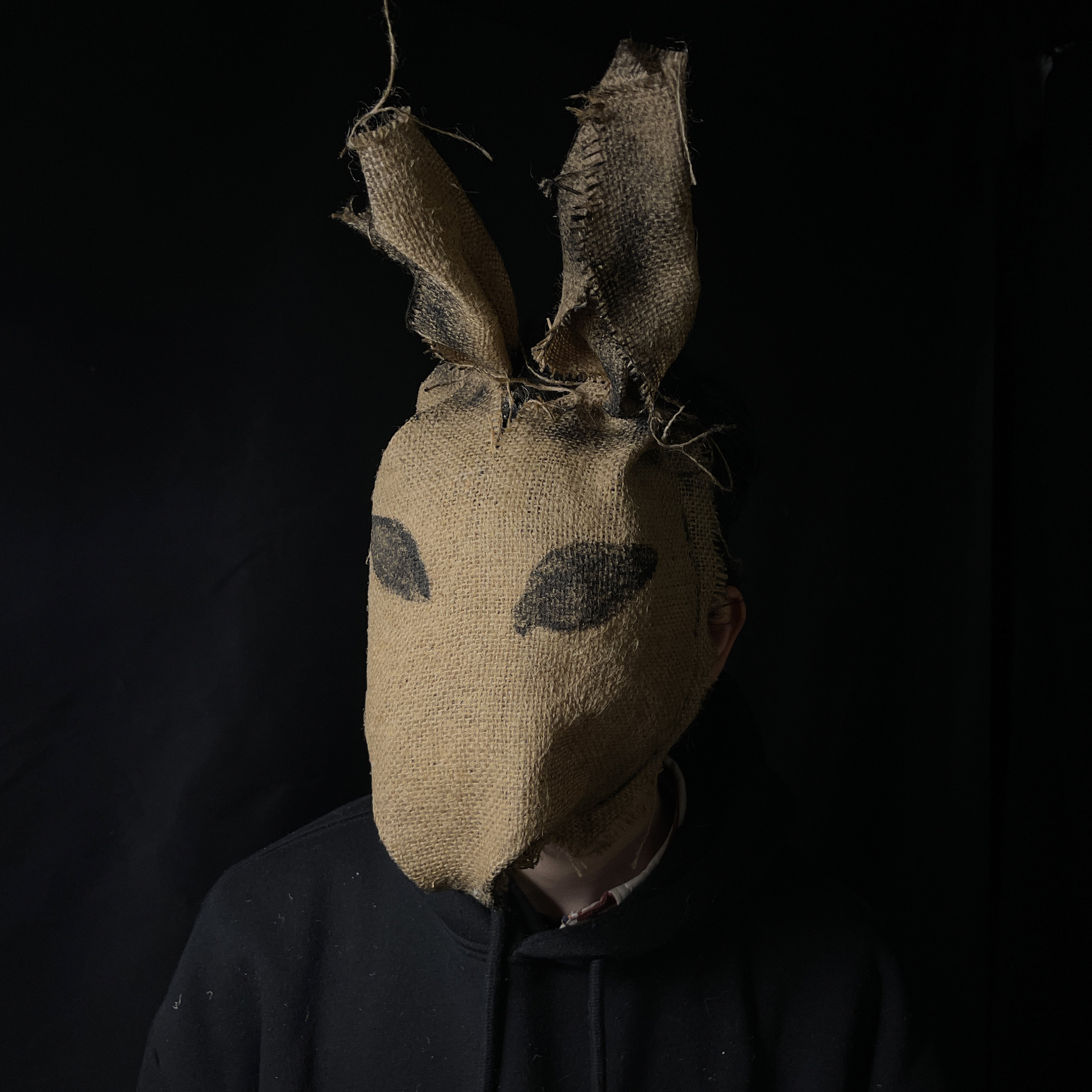 Creepy Rabbit Masquerade Masks Burlap Evil Easter Bunny Mask - Etsy