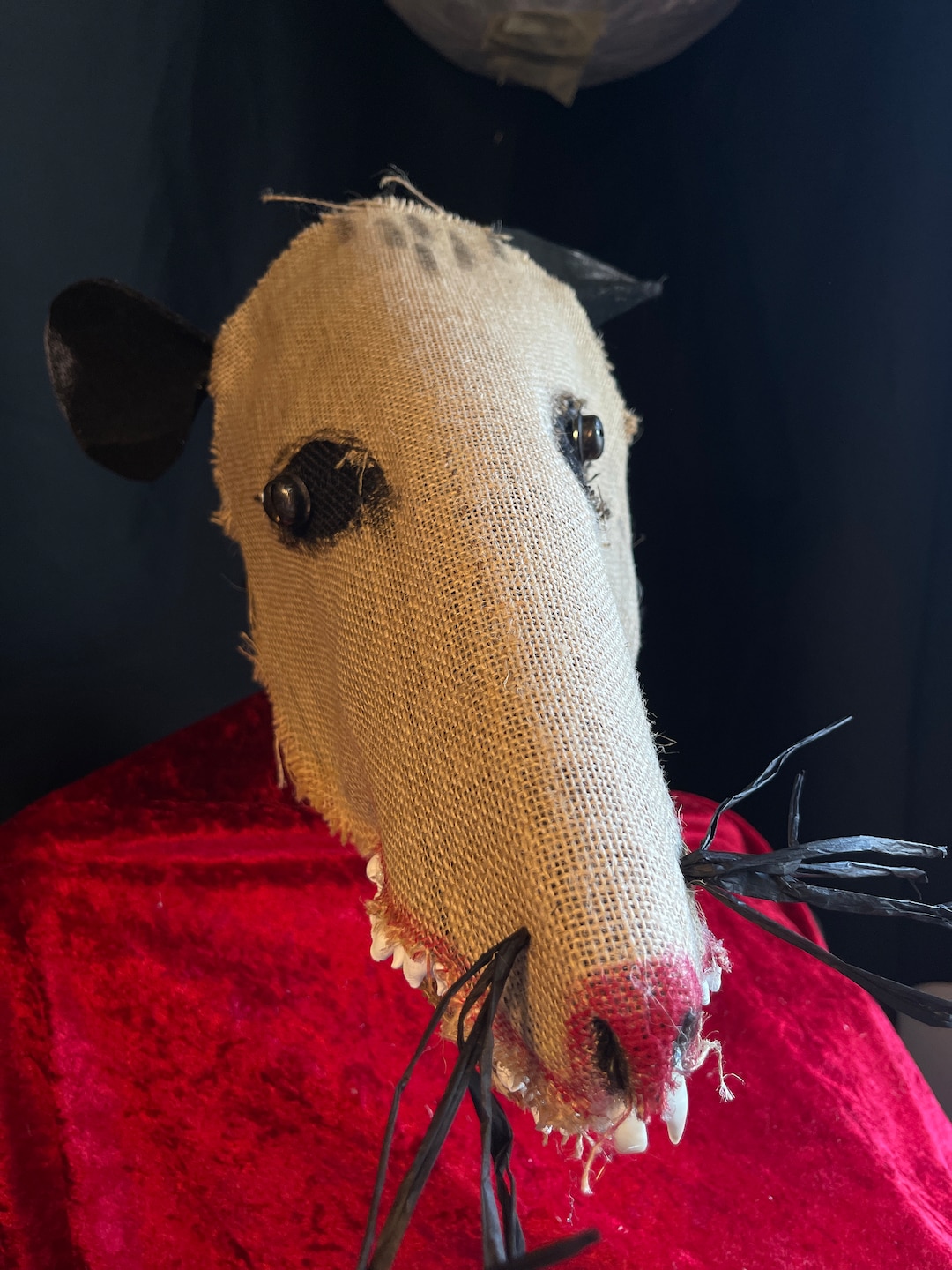 Creepy Cute Opossum Possum Mask Adult Halloween, Masquerade, Cosplay ...