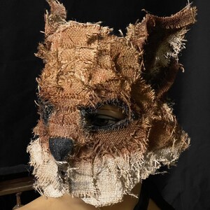 Fox Mask - Burlap Adult Halloween Costumes for Masquerades & Photo ...