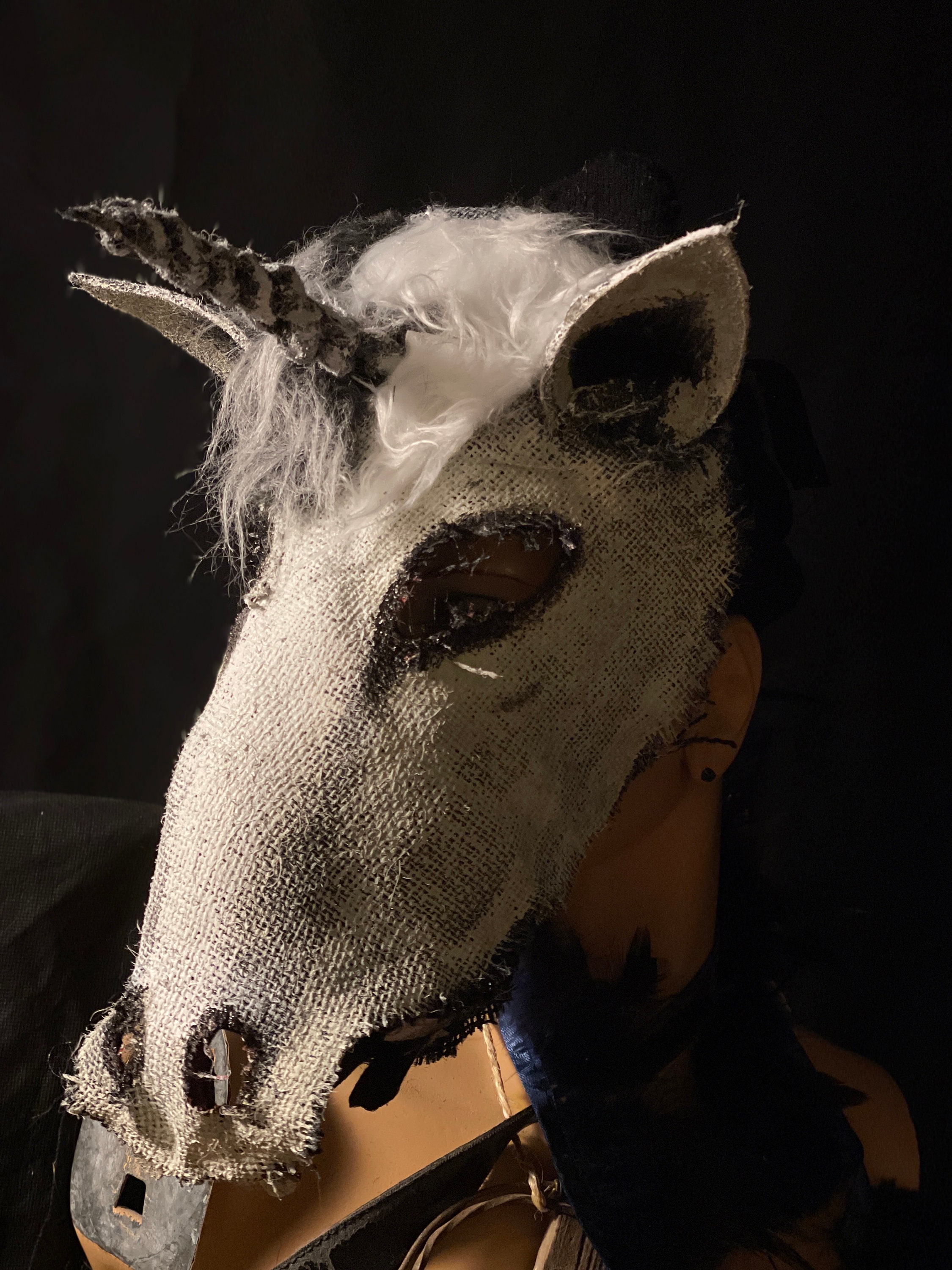 Creepy Unicorn Mask