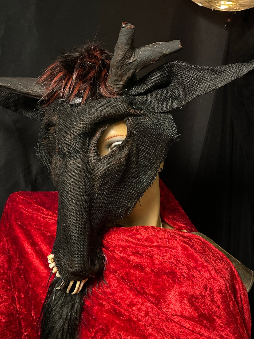 Devil, Baphomet, Demon Mask Video Movie Photo Prop Mask, Halloween ...