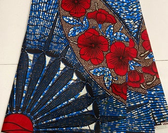 Chitenge Wrap African Fabric Sold per Yard | Etsy