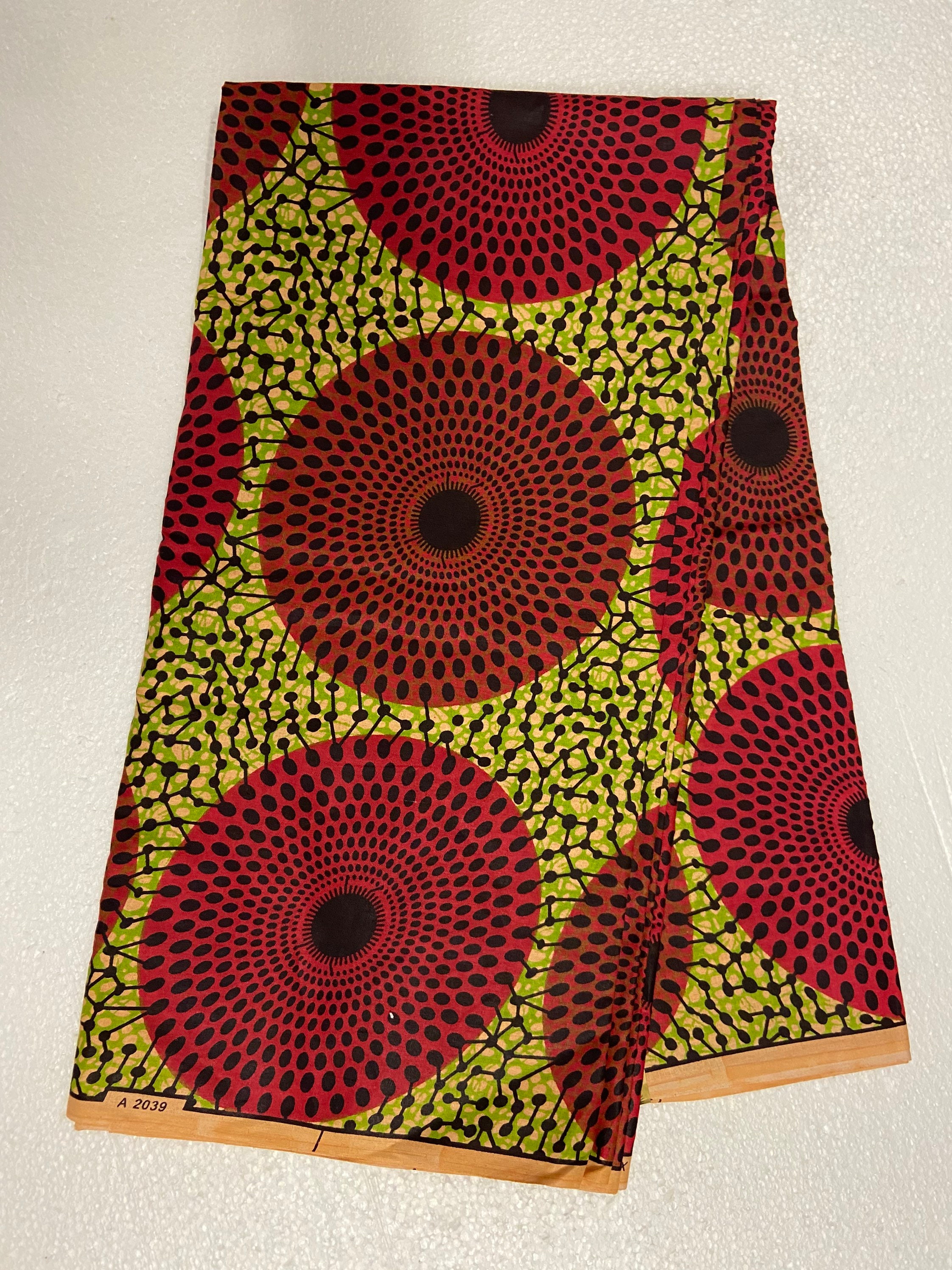 Chitenge African Fabric sold per yard | Etsy