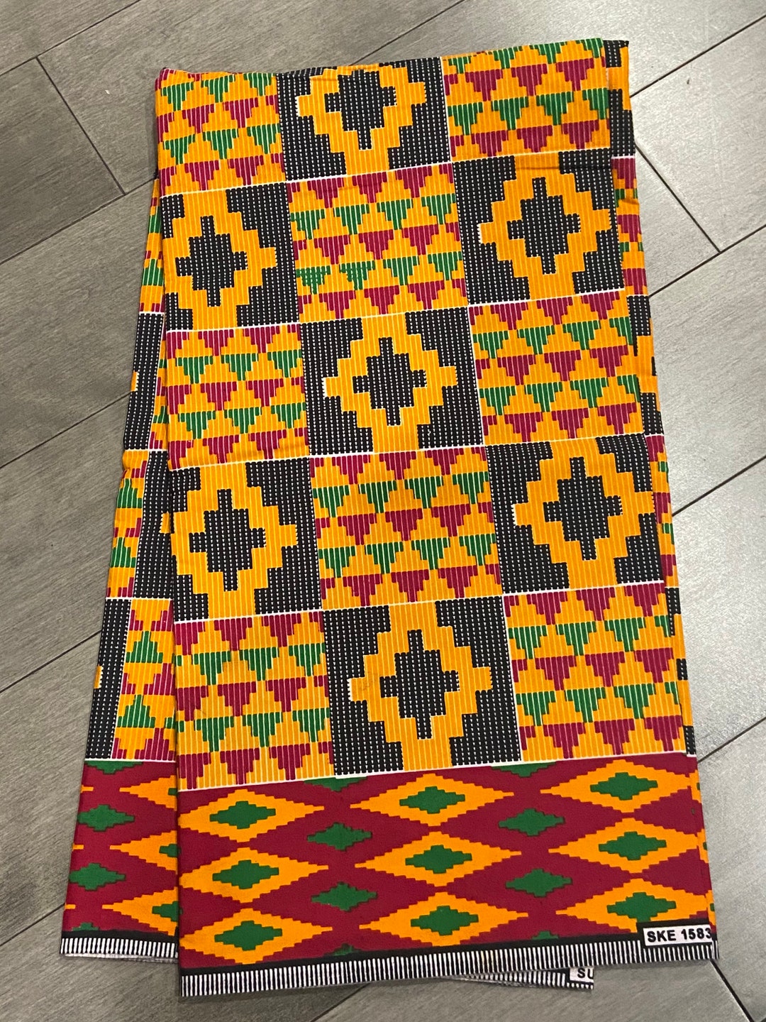 African Fabric | Kente | Chitenge Wrap | Sold per Yard - Etsy