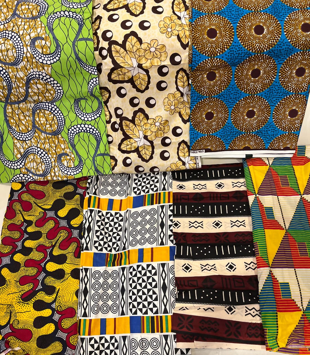 Quarter Fabric Pieces | African Fabric | Sold in Different Sizes of ...