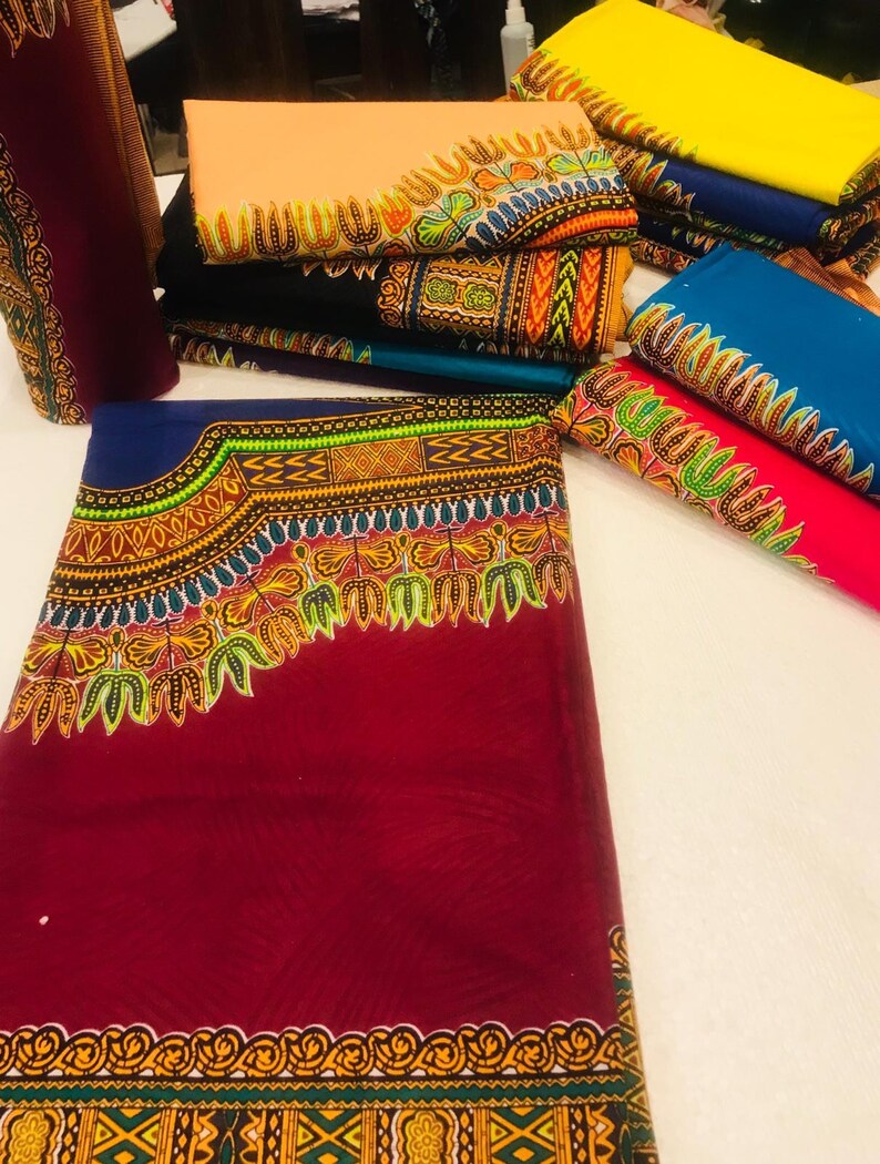 African Fabric/kitenge/chitengeA /Dashiki /Dashiki African | Etsy