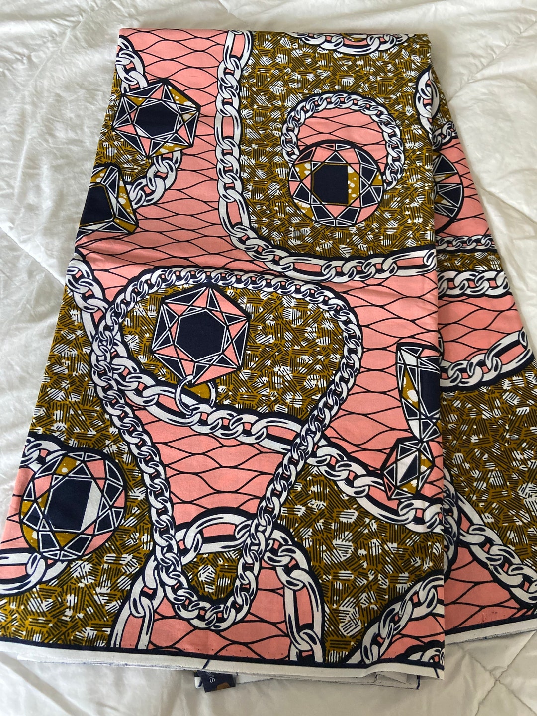 African Fabric | Chitenge Wrap | Multiple Use Fabric by the Yard - Etsy