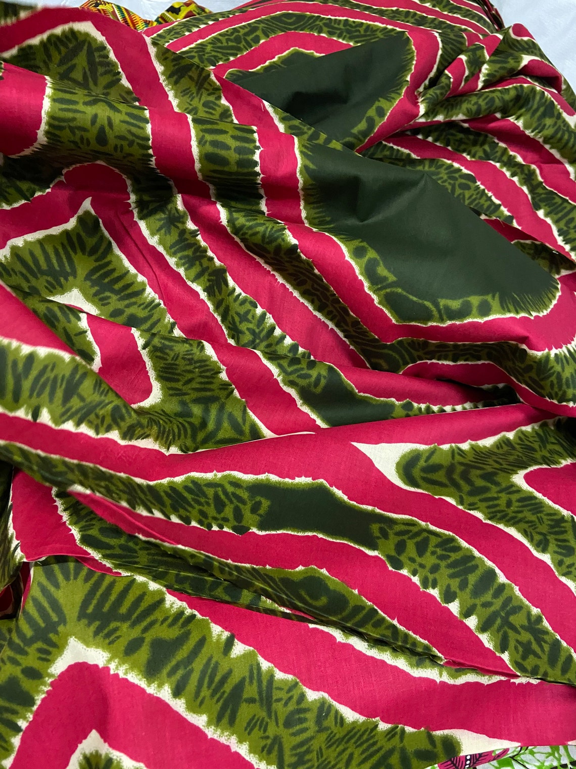 Mali Tie-dye | Chitenge Wrap | African Fabric | Sold per Yard - Etsy