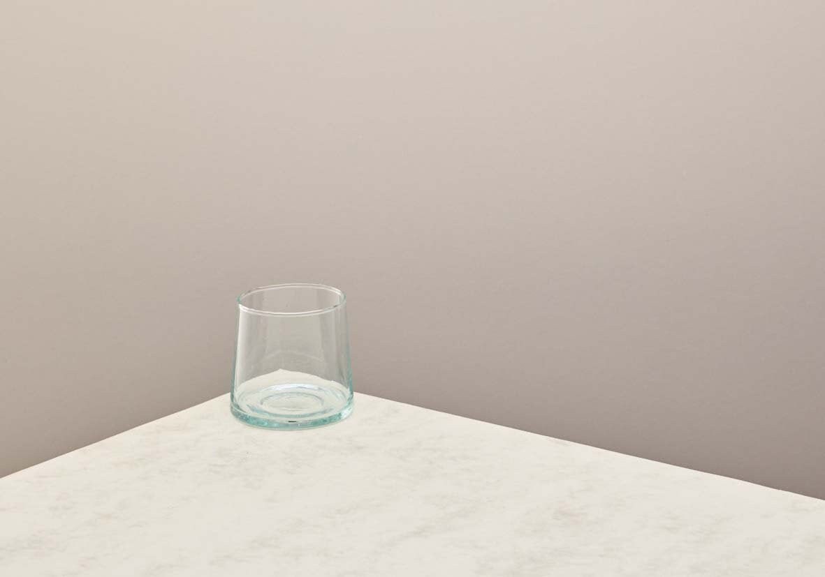 Low Glass Handmade Recycled Glass Low Glass 190ml | Etsy UK