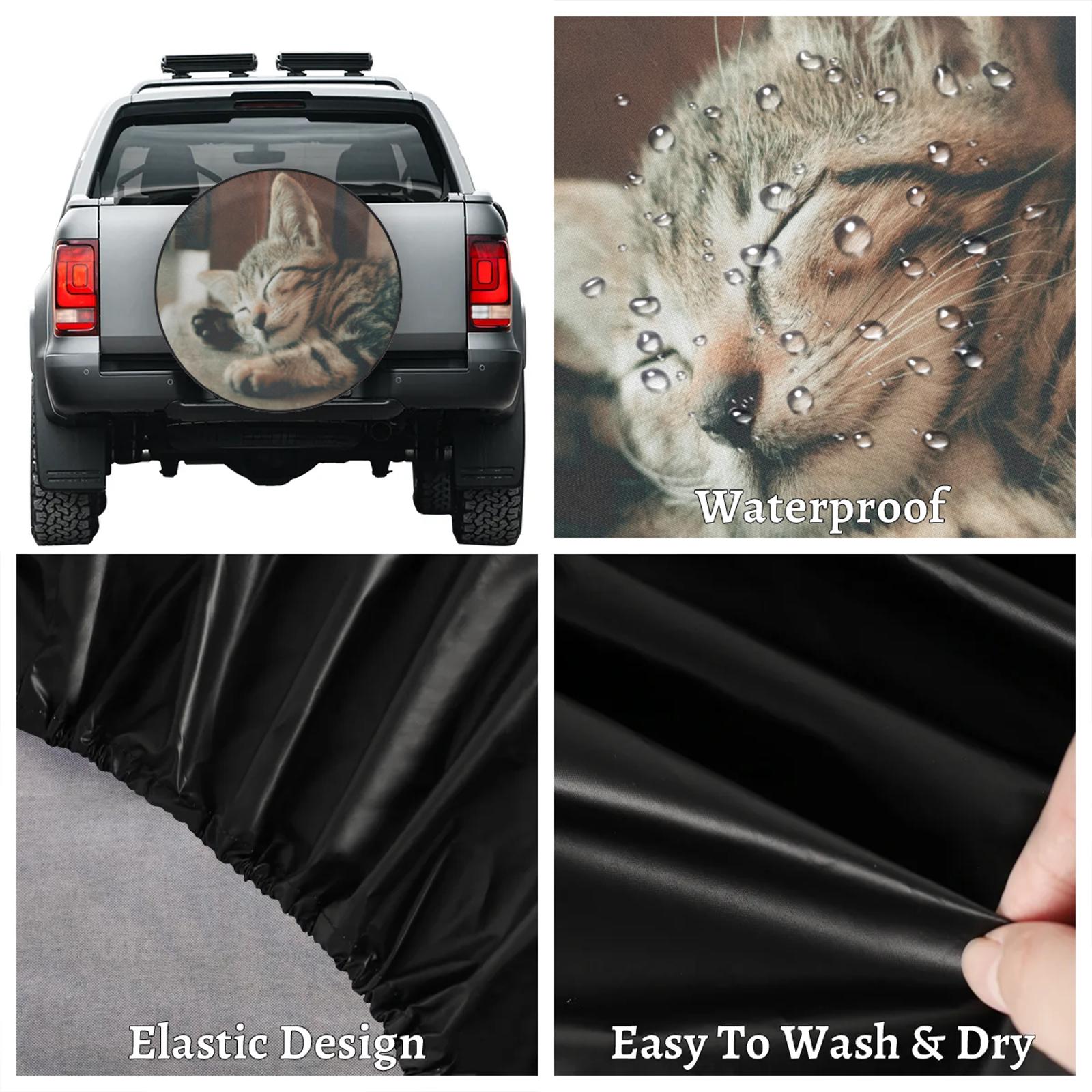 Custom Spare Tire Cover Personalized Wheel Cover With Your Logo, Photo ...