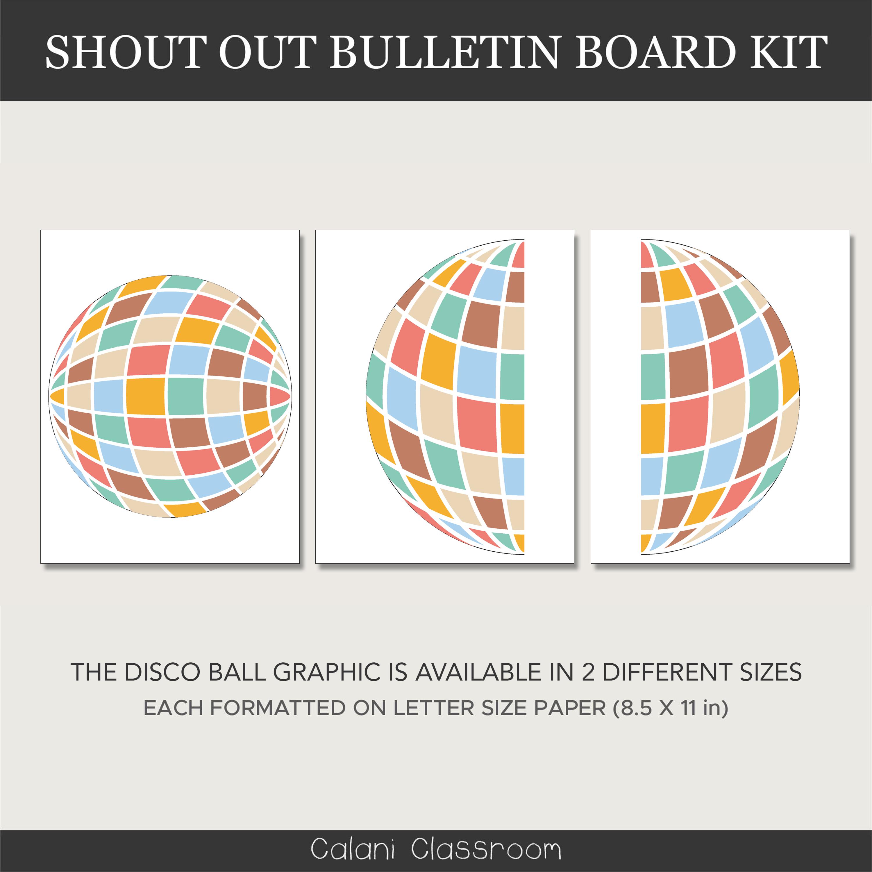 Staff Shout Out Bulletin Board, Staff Appreciation Bulletin Board ...