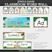 Word Wall Classroom Decor, Jungle Safari Classroom Theme, Editable ...