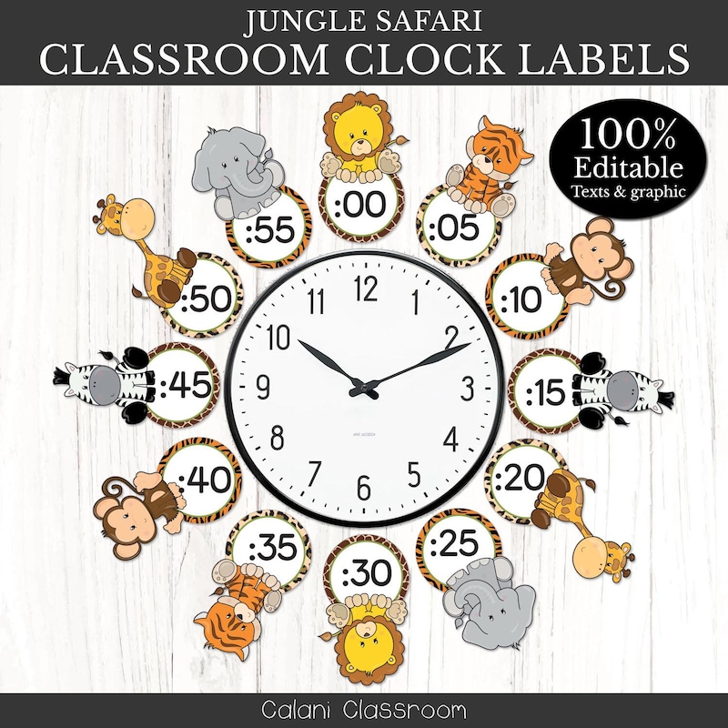 Jungle Labels - Etsy