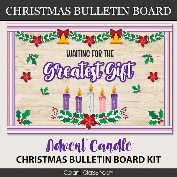 Advent Bulletin Board Ideas for Church - Etsy